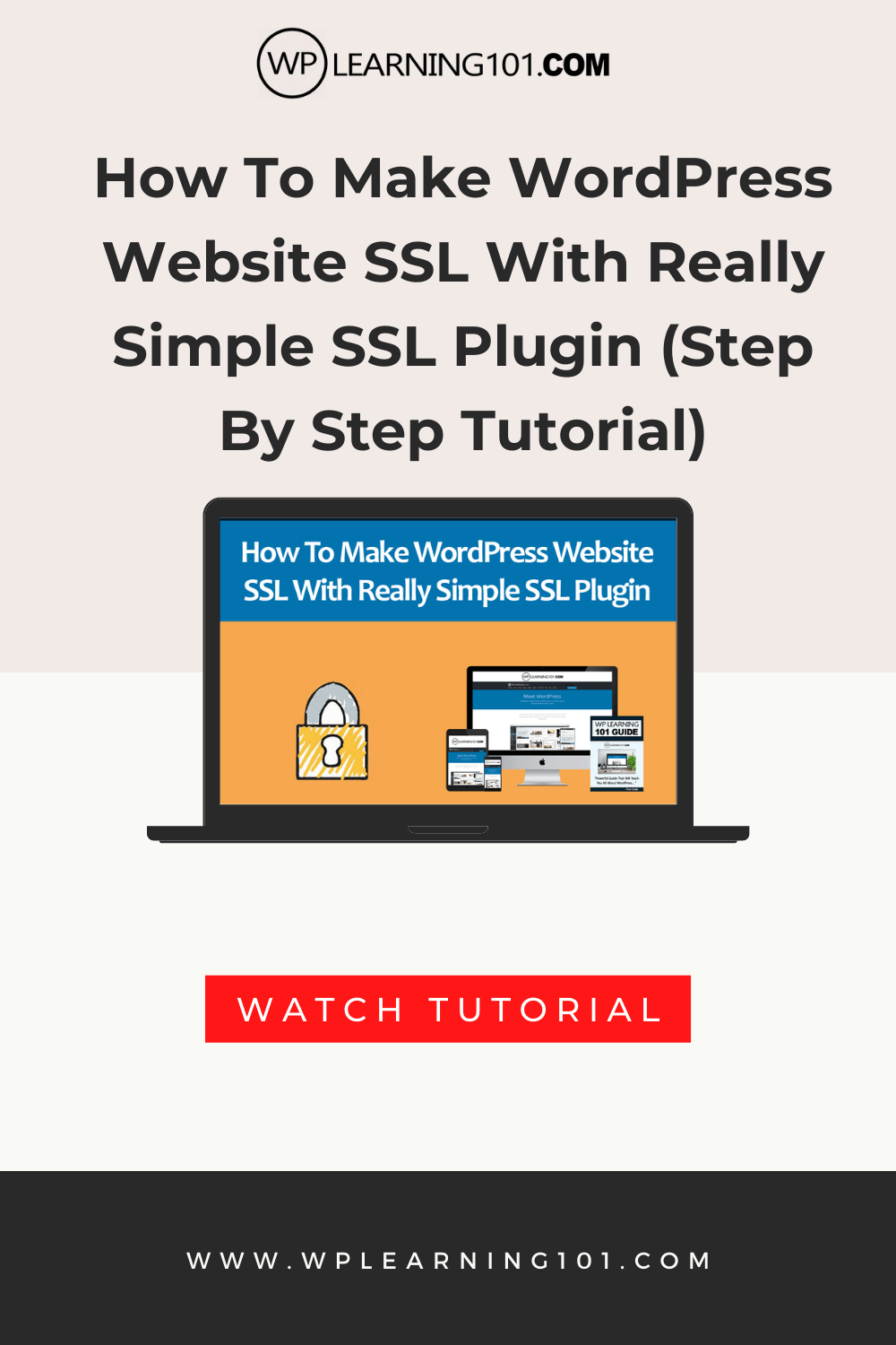 How To Install Really Simple SSL In WordPress - WP Learning 101