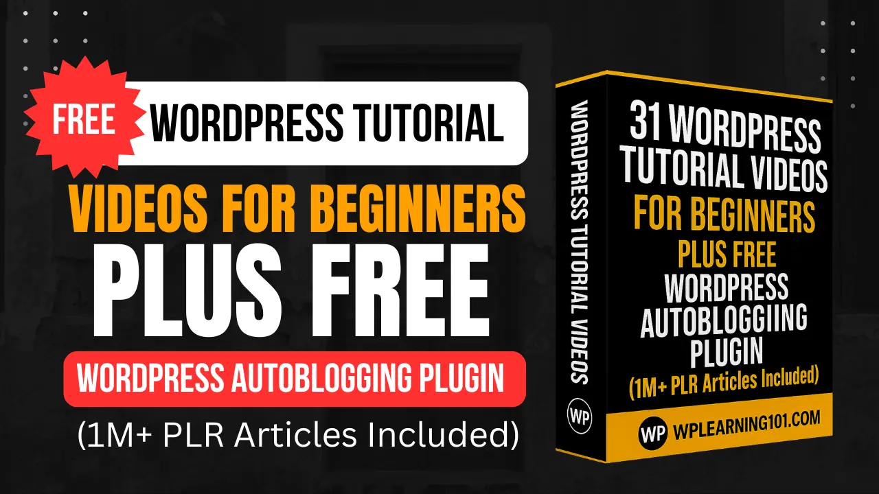 WordPress Tutorial Videos for Beginners: Learn Step-by-Step