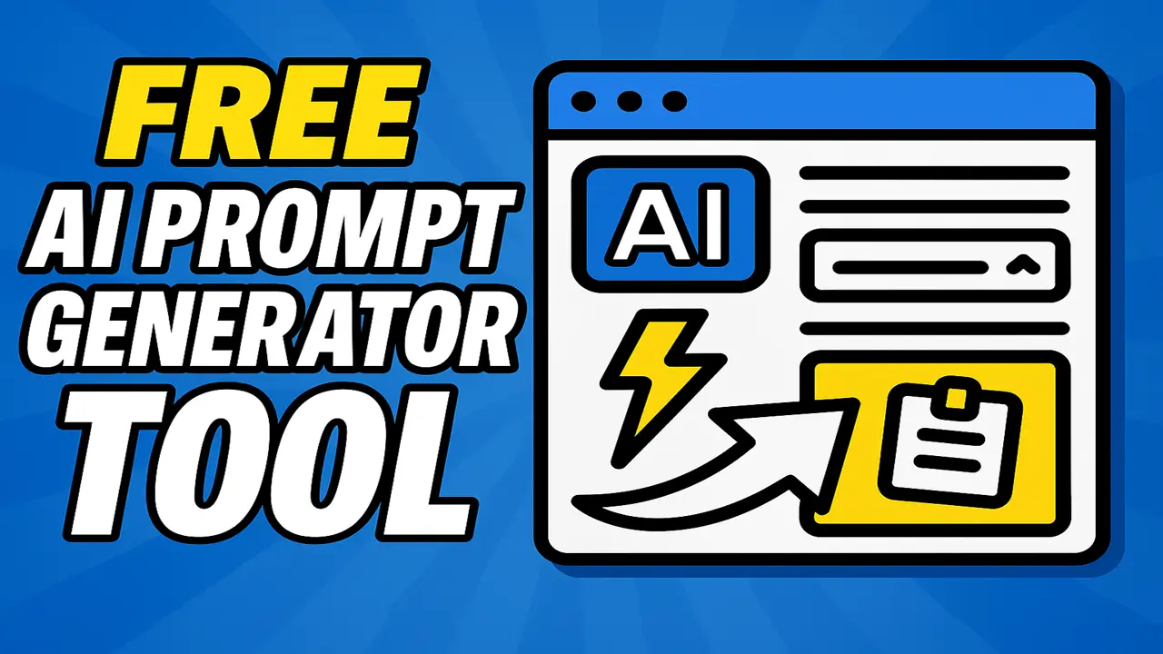 Free AI Prompt Generator Tool – Create Powerful Prompts in Seconds